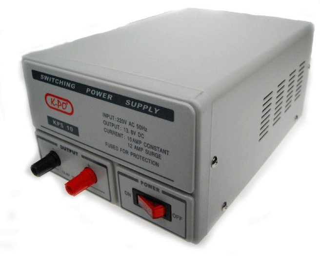 K-PO KPS 10 switch-mode voeding 10A/12V